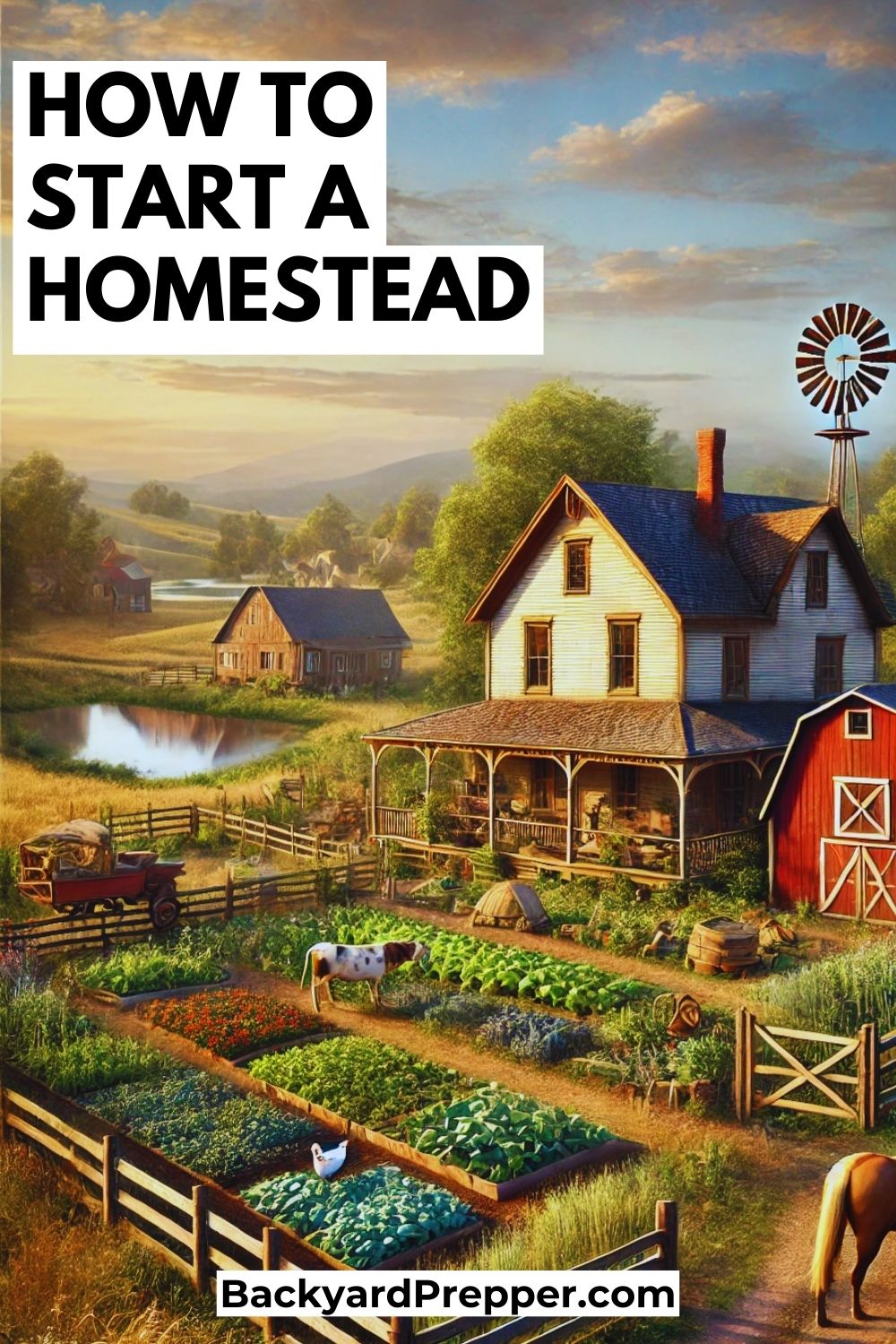 How To Start a Homestead - Backyard Prepper